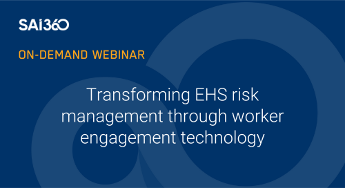 Cintellate EHS is now SAI360 EHS&S – SAI360