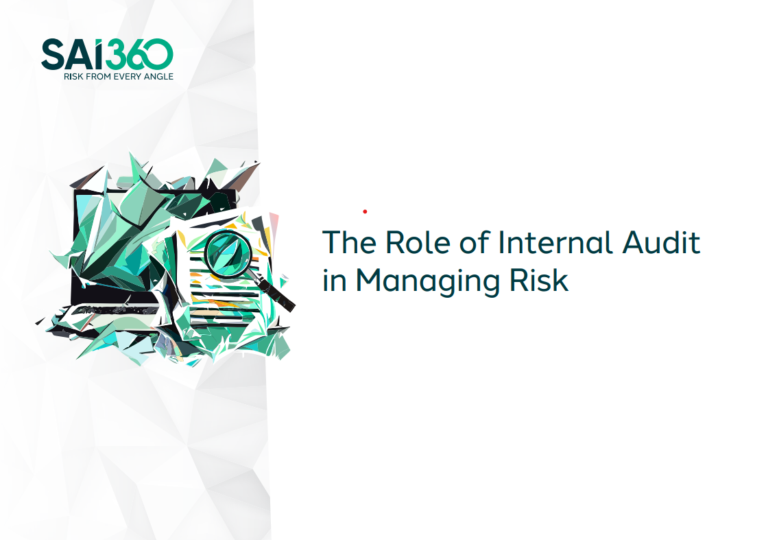 The Role of Internal Audit in Managing Risk PDF – SAI360