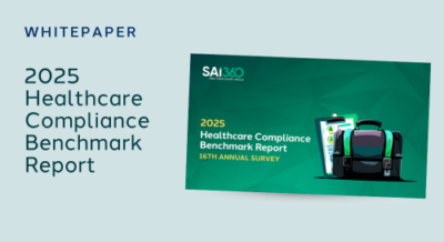 Healthcare Compliance Benchmark Report (2025) - SAI360