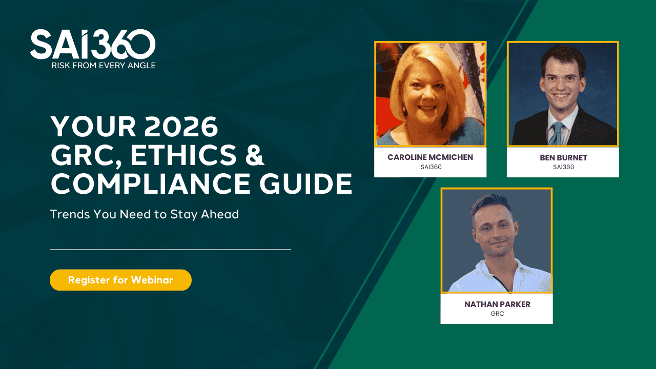 2026 GRC, Ethics & Compliance Guide: Trends You Need to Stay Ahead - SAI360