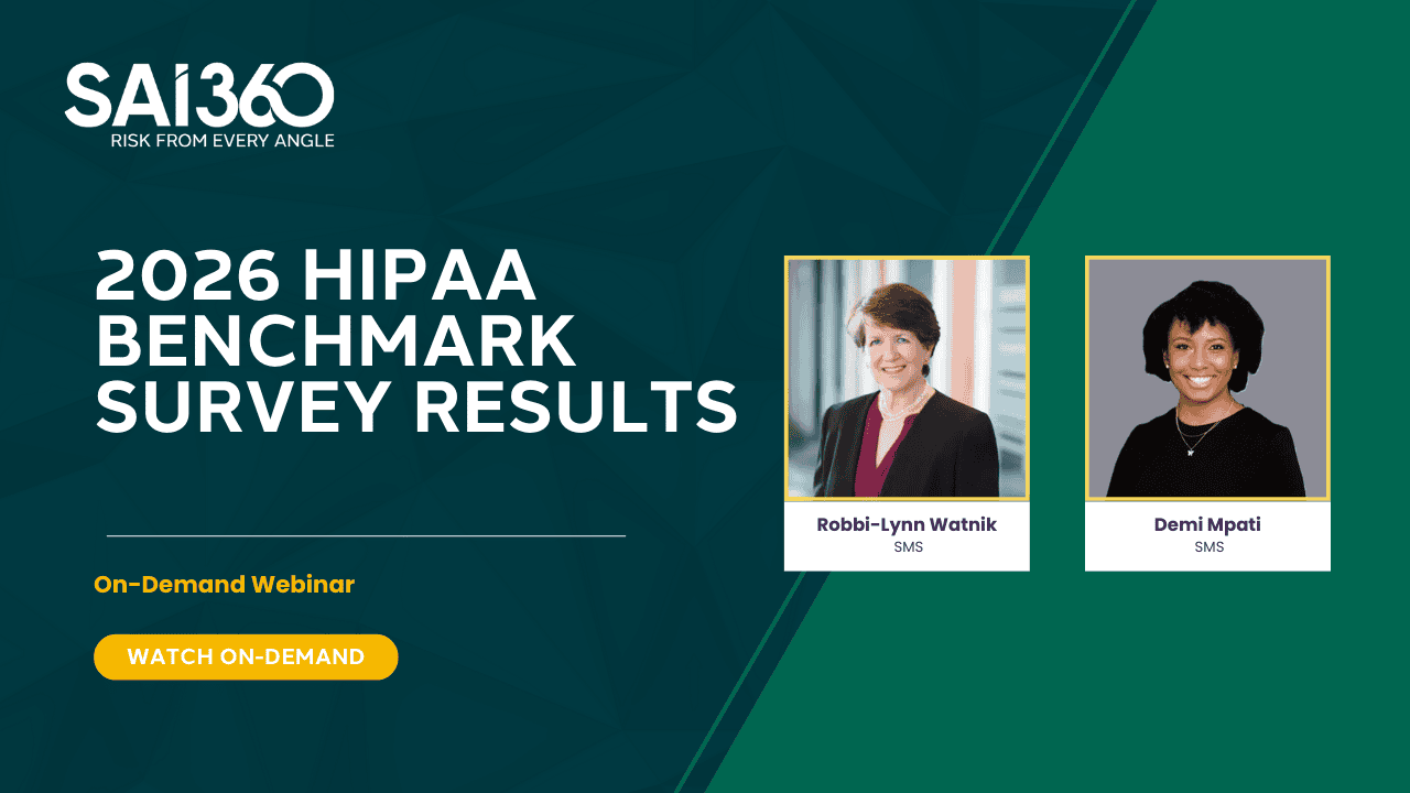 2026 HIPAA Benchmark Survey Results